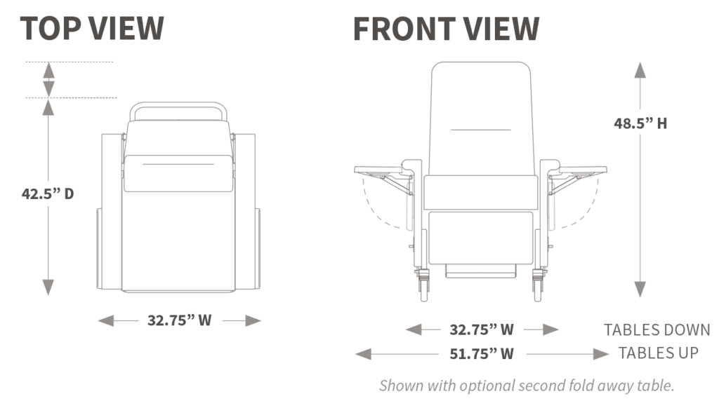 The Classic Recliner - Champion Chair - Healthcare Seating