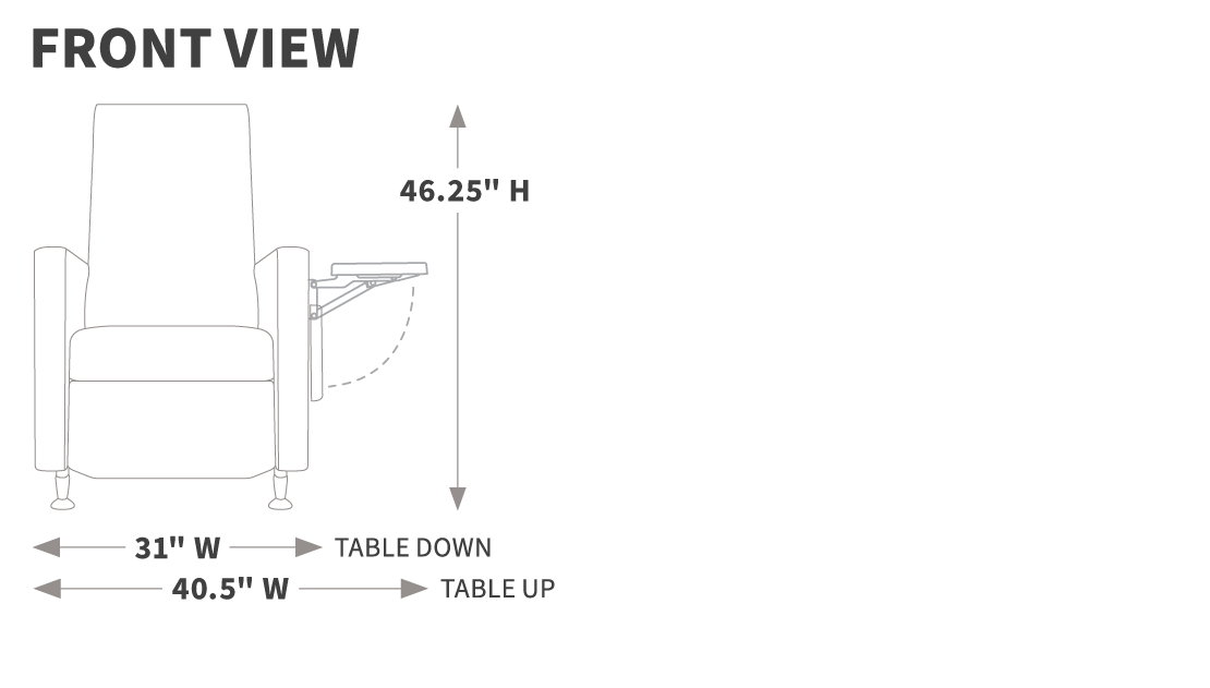The Harmony Recliner - Champion Chair - Healthcare Seating